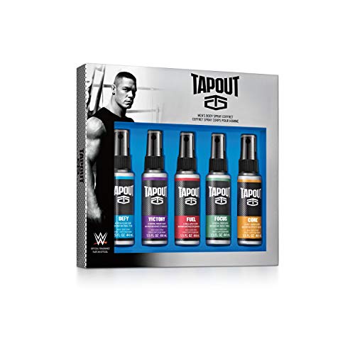 Tapout Men’s Body Spray Five Pack Gift Set