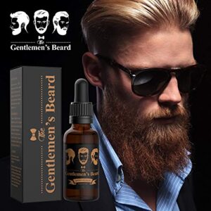 Fragrance Free Beard Oil & Beard Balm Kit - Leave-in Conditioner & Softener - All Natural - Styles, Strengthens, Thickens & Softens Promoting Healthier Beard & Mustache Growth - Moisturizes Skin