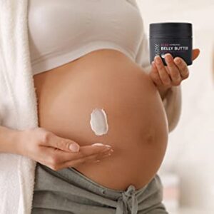 Glow Organics 100% Organic Belly Butter, Prevents Stretch Marks and Firms Skin