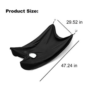 Beard Catcher Apron Shaping Tool Trimmer For Shaving And Trimming Beard Cape For Men With 2 Suction Cups And Hook Accessories - Beard Hair Care Catcher For Shaving Grooming Smock Beard Hair Catcher