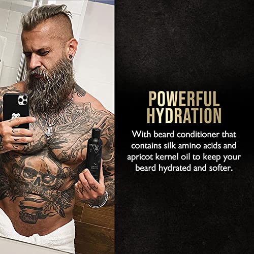 The Beard Struggle - Marksman's Beard Conditioner - Silver Collection , Alfheim's Forests - Nourish, Softens, & Strengthens Beard - Radiance Beard Conditioner for Men (8 Fl oz)