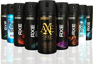 axe body spray mix within available kind ( pack of 6)(6x 150 ml/5.07 oz )