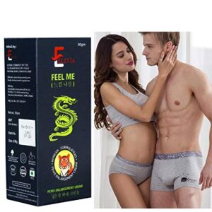 elevia feel me cream – premium moisturizing cream – advanced moisturizer lotion for overall care for men pens cook deck thicker longer strong harder