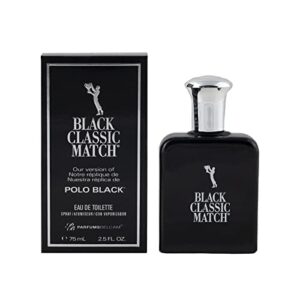 pb parfumsbelcam black classic match our version of polo black edt, 2.5 fl oz, woody