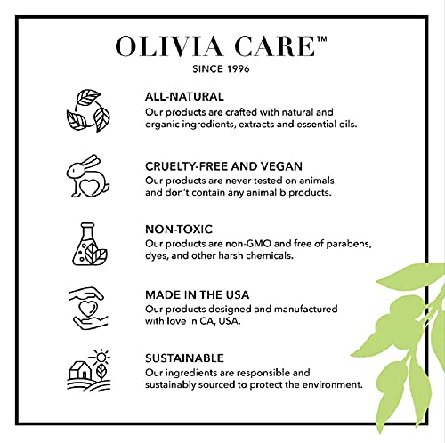 Olivia Care Body Mist Spray Made with Natural Sweet Clementine Fragrance Scent - Refreshing, Soothing, Cooling, Moisturizing & Hydrating - Eliminate Body Odor with Fresh Floral Aroma - 4 FL OZ