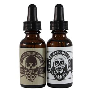 grave before shave™ beard oil 2 pack