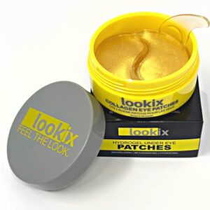 Lookix Collagen Under Eye Patches - Anti-Aging, Dark Circle & Puffy Eye Treatment - Hydrates and Firms Skin - 30 Pairs