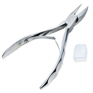 toe nail clipper for ingrown or thick toenails,toenails trimmer and professional podiatrist toenail nipper for seniors with surgical stainless steel surper sharp blades