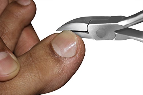 Toe Nail Clipper for Ingrown or Thick Toenails,Toenails Trimmer and Professional Podiatrist Toenail Nipper for Seniors with Surgical Stainless Steel Surper Sharp Blades