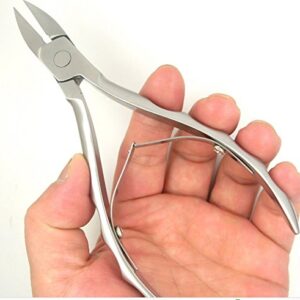 Toe Nail Clipper for Ingrown or Thick Toenails,Toenails Trimmer and Professional Podiatrist Toenail Nipper for Seniors with Surgical Stainless Steel Surper Sharp Blades