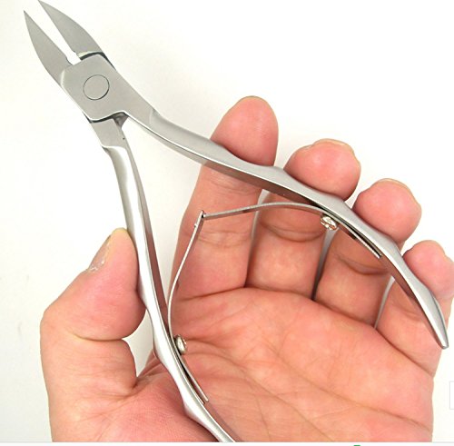 Toe Nail Clipper for Ingrown or Thick Toenails,Toenails Trimmer and Professional Podiatrist Toenail Nipper for Seniors with Surgical Stainless Steel Surper Sharp Blades