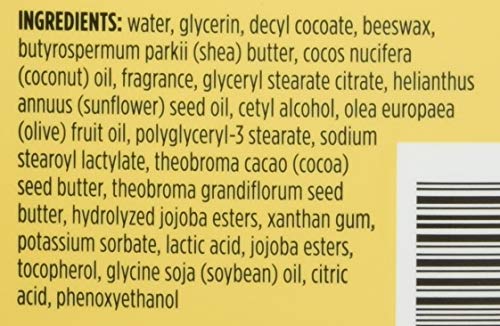 Burts Bees Butter Body Lotion for Dry Skin with Cocoa & Cupuau, 12 Oz (Package May Vary)