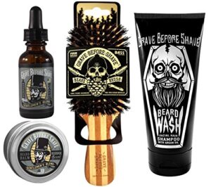 grave before shave™ beard care pack (gentlemen’s blend)