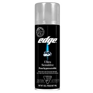 Ultra Sensitive Shave Gel Men Shave Gel by Edge, 7 Ounce ( Pack Of 3 )