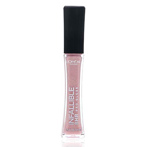 L’Oreal Paris Makeup Infallible 8 Hour Hydrating Lip Gloss, Petal, 0.5 Ounce