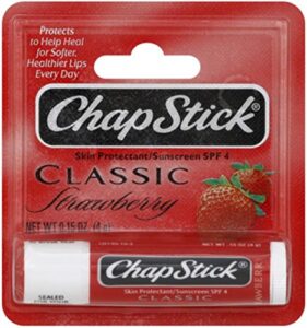 chapstk strawberry size .15z chapstick strawberry .15oz pack of 2