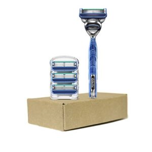 Gillette5 Men's Razor Handle + 4 Refills