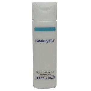 neutrogena body lotion 0.8 oz travel size bottles -lot of 24 each – total of 19.2 oz