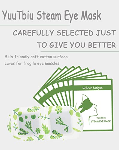 Steam Eye Mask for Dry Eyes, Warming Compress Eye SPA for Sleeping, Heated Eye Mask Relief Stress Eye Fatigue, Disposable Health Care Gifts, 9 Packs