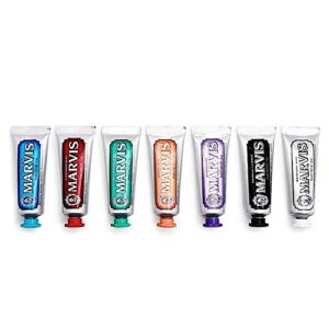 marvis toothpaste flavor collection gift set , 1 count (pack of 1)