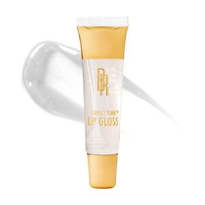 black radiance perfect tone lip gloss, clear shine, 0.4 oz