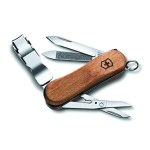 victorinox unisex adult small pocket knives, walnut, 65 mm us