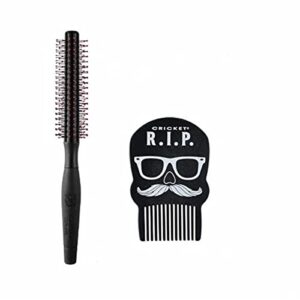 cricket beard care daily grooming kit for men beard comb and brush set for facial hair grooming