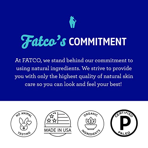 FATCO Fat Stick and All Purpose Moisturizing Stick for Dry Areas on your Face, Lips, and Body – Lemon + Honey 2-Pack (0.5 oz)