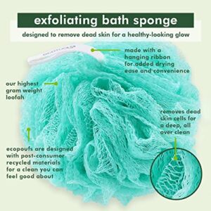 EcoTools EcoPouf Exfoliating Sponge (Color May Vary)