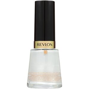 Revlon Nail Enamel, Chip Resistant Nail Polish, Glossy Shine Finish, in Nude/Brown, 020 Pure Pearl, 0.5 oz