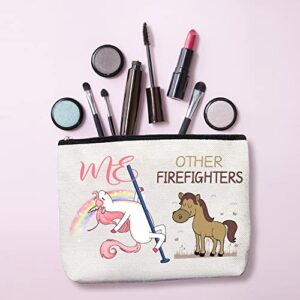 Other Firefighters Me Bag,Firefighter Makeup Bag,Other Firefighters Me Unicorn,Firefighters Gifts for Women,Birthday Gifts for Firefighter,Firefighter Appreciation Gifts,Female Firefighter Gifts