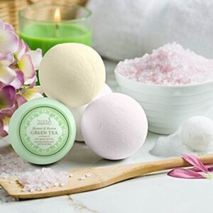 Mind Body Balance Aromatherapy Bath Bomb Gift Set: Relax, Rejuvenate and Revitalize Your Body, Mind and Soul with 6 Refreshing and Aromatic Scents