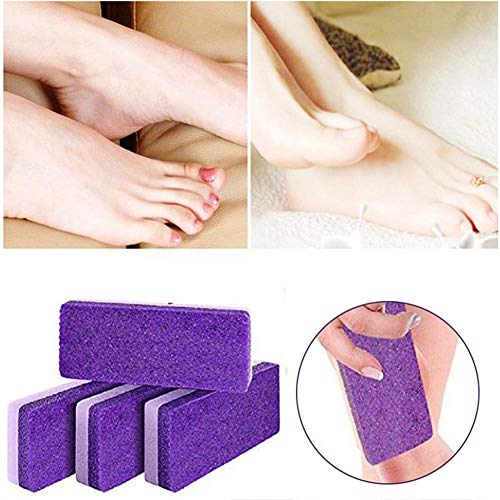 Foot Care Foot Pumice Stone,Pedicure Tools For Foot,Rub Your Feet's Dead Skin Make Feet Smooth And Comfortable (Pack of 4)