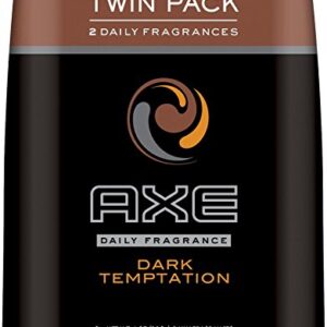 AXE Body Spray for Men - Dark Temptation - 4 oz - 2 pk