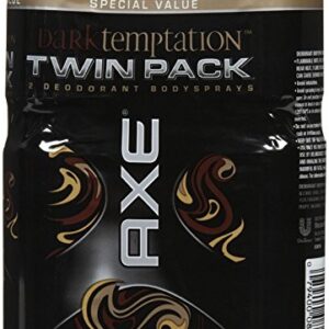 AXE Body Spray for Men - Dark Temptation - 4 oz - 2 pk