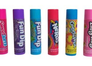 Candy Shop Lip Balm - 8 Candy Flavored Lip Balms