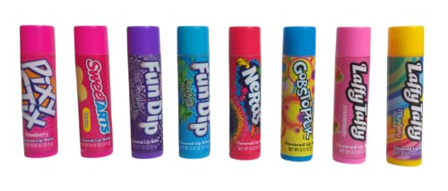 Candy Shop Lip Balm - 8 Candy Flavored Lip Balms