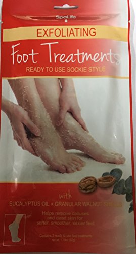 SpaLife Exfoliating Foot Treatment with Eucalyptus Oil and Walnut Shells