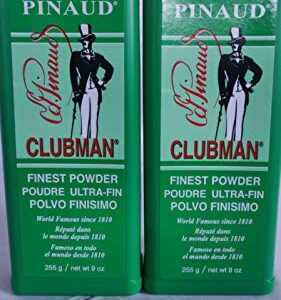 Pinaud Clubman Powder 9 oz (Pack of 2)