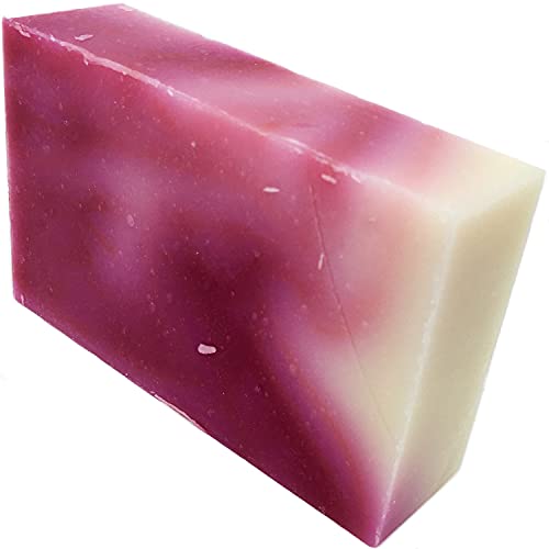 Naturelle ORGANICS All Natural Olive Oil Cold Process Bar Soap for Face and Body for Men and Women (Plumeria, 1 Bar)