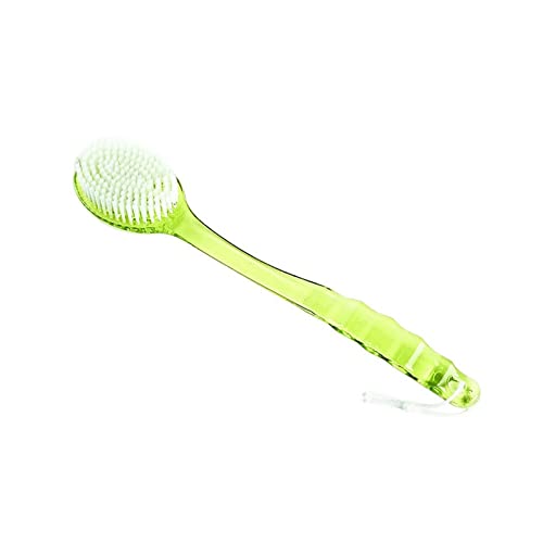 INGVY Dry Brushing Body Brush Bath Brush Back Body Bath Shower Sponge Scrubber Brushes with Handle Exfoliating Scrub (Color : 1)