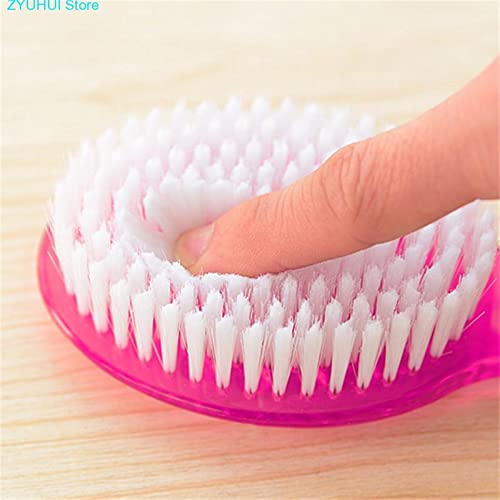 INGVY Dry Brushing Body Brush Bath Brush Back Body Bath Shower Sponge Scrubber Brushes with Handle Exfoliating Scrub (Color : 1)