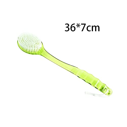 INGVY Dry Brushing Body Brush Bath Brush Back Body Bath Shower Sponge Scrubber Brushes with Handle Exfoliating Scrub (Color : 1)