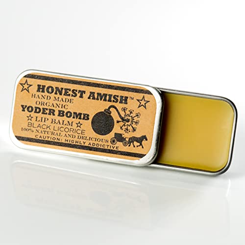 3 pack of Licorice Lip Balm - Yoder Bomb By Honest Amish- All Natural