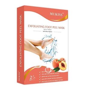 peach foot peel mask – repair cracked heels, remove dead skin. makes your feet soft and beautiful