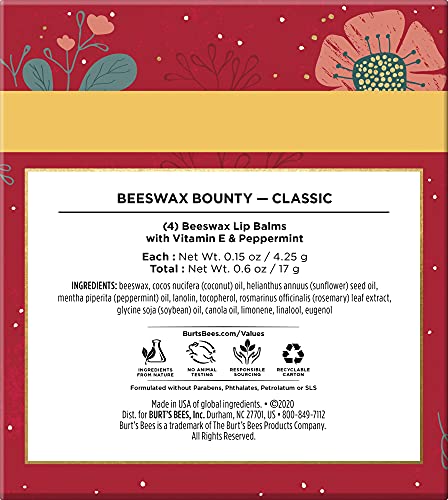 Burt’s Bees Beeswax Bounty Classic Set