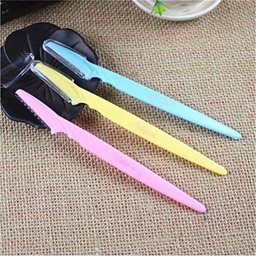 Idiytip 3Pcs Eyebrow Razor Facial Hair Remover for Women and Men Face Care Cosmetics Beauty Tools