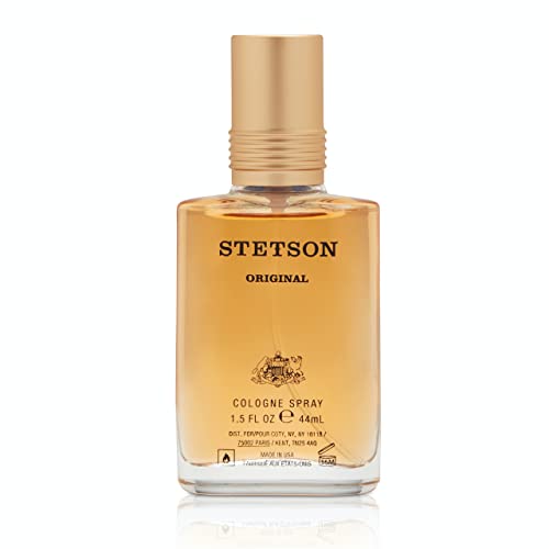 Stetson Original by Scent Beauty - Cologne for Men - Classic, Woody and Masculine Aroma with Fragrance Notes of Citrus, Patchouli, and Tonka Bean - 1.5 Fl Oz