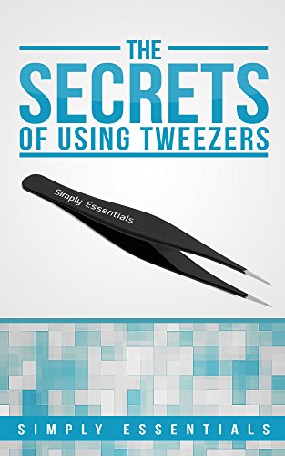 Tweezers Set - Professional Stainless Steel Yellow - Includes CASE and Ebook - Best Surgical Grade for Eyebrow pluckers, Ingrown Hair, Nose Hair and Splinters