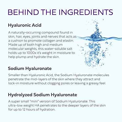 NxN Hyaluronic Acid Face Serum - Hydrate Skin, Boost Collagen, Reduce Lines & Wrinkles - All Skin Types